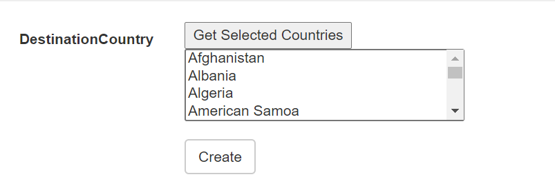 Multi Select Dropdown With Checkboxes Using Jquery In Mvc